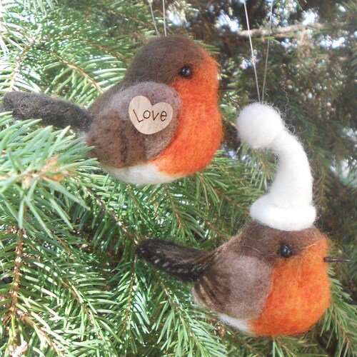 Robins Appear When Robin Tree Ornament Christmas Tree Decor | Etsy