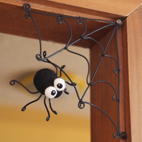 Cute Spider Decoration for Halloween Halloween Decor Spider | Etsy
