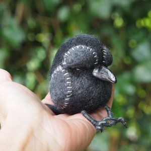 Felt Raven Art, Raven Totem Animal, Raven Bird, Raven Gifts, Bird Lover ...