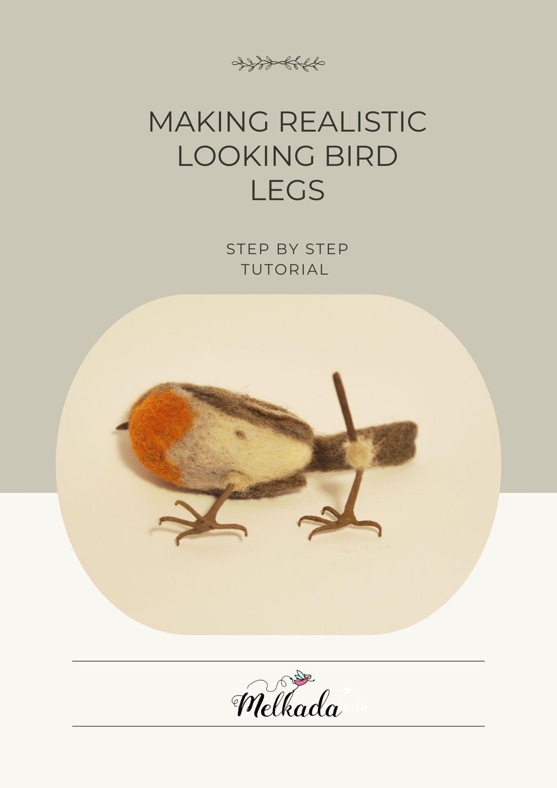 Realistic Bird Feet Making Tutorial, How to Make Bird Legs PDF Tutorial ...