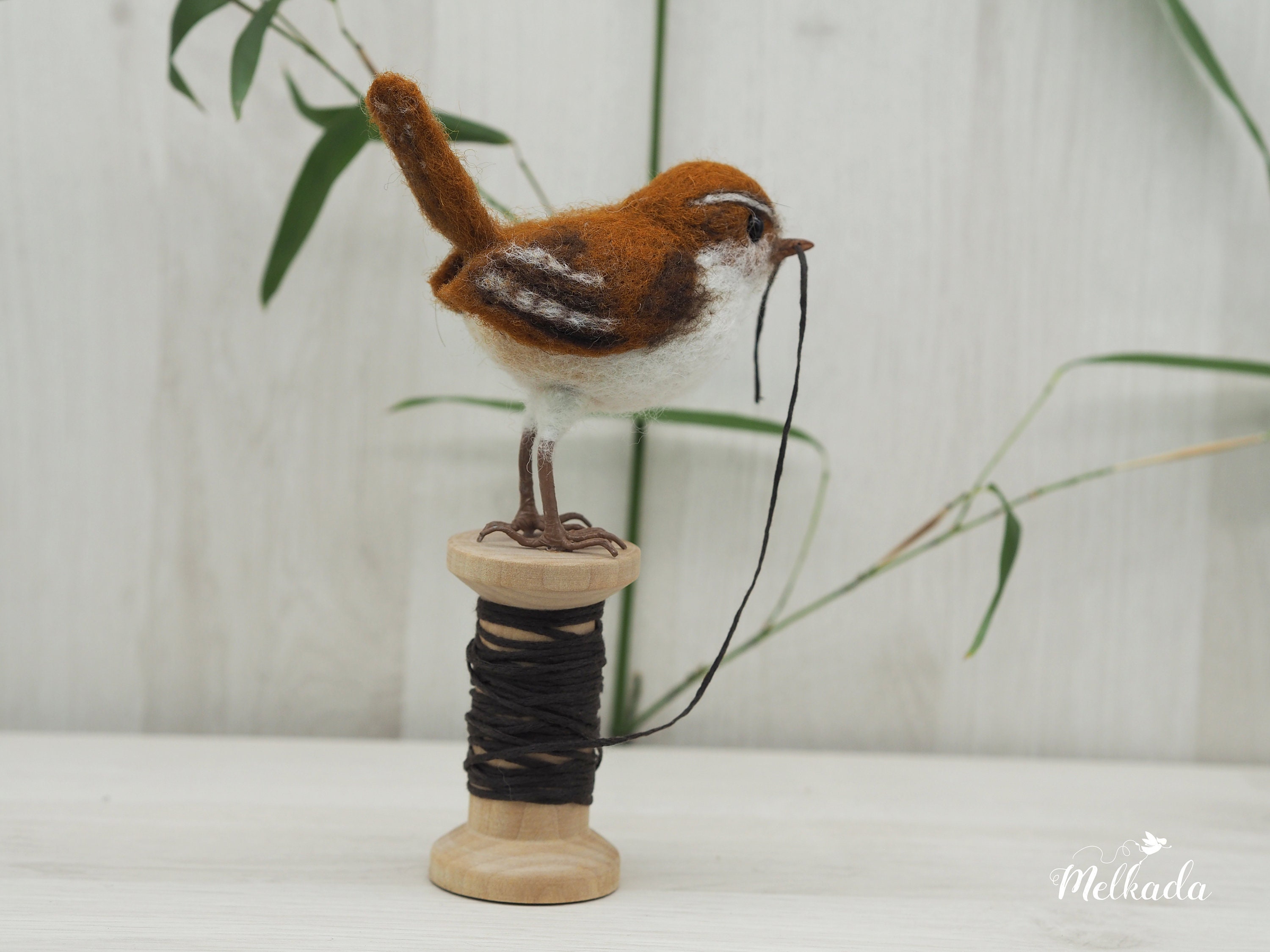 Needle felted bird realistic bird spring bird decoration | Etsy