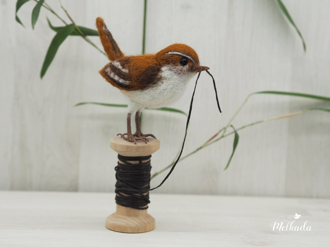 Needle Felted Bird Realistic Bird Spring Bird Decoration | Etsy