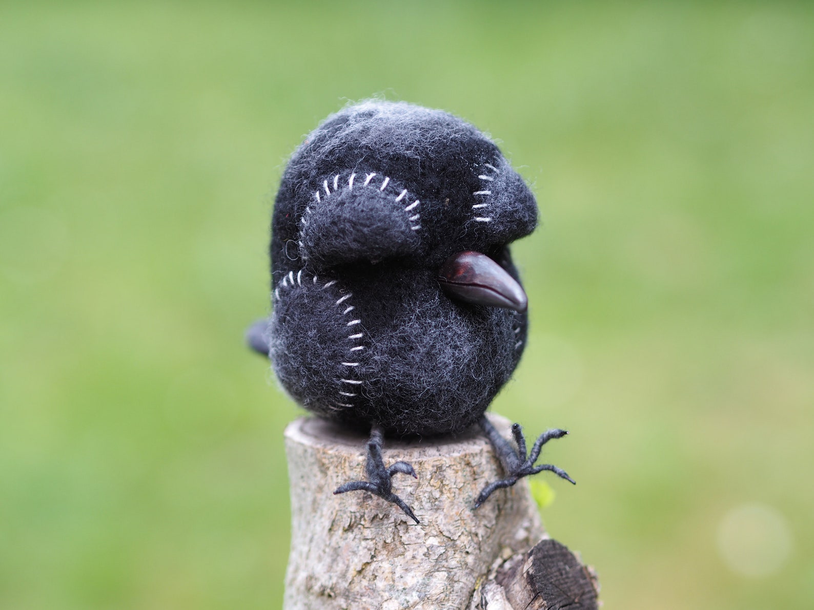 Felt Raven Art Raven Totem Animal Raven Bird Raven Gifts - Etsy