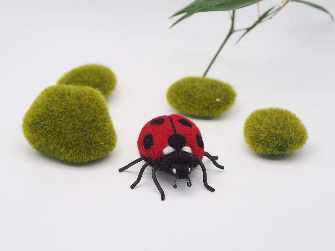 Felt Ladybug Ladybug Decor Ladybug for Her Ladybird Gifts - Etsy