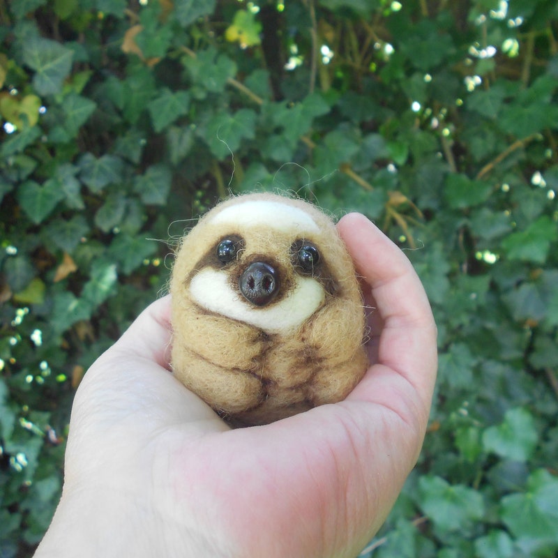 Felt Sloth - Etsy