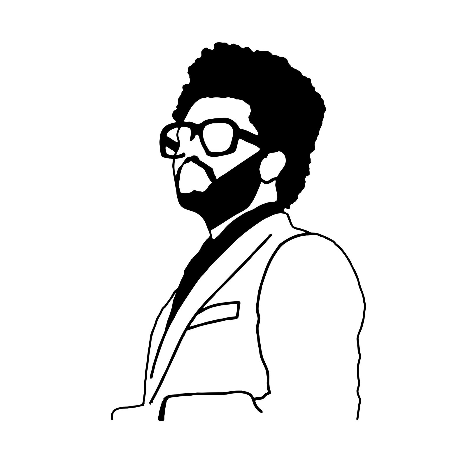 The Weeknd SVG File | Etsy