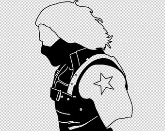 Winter Soldier Svg | Etsy
