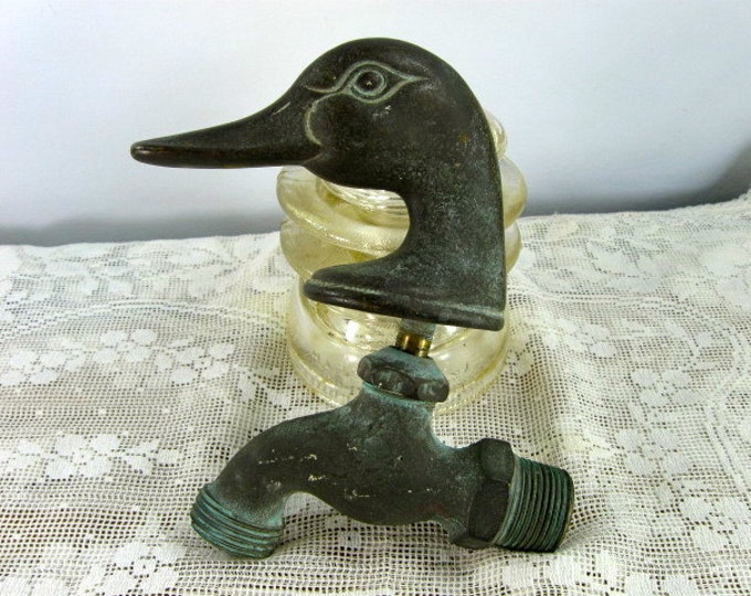 Vintage Solid Brass Duck Head Faucet Spigot - Etsy