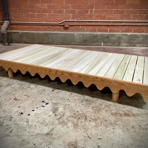 WAVE Guest Bed / Daybed / Twin WHITE OAK & Poplar - Etsy