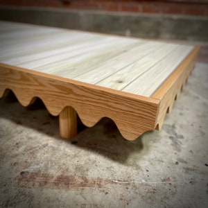 WAVE Guest Bed / Daybed / Twin WHITE OAK & Poplar - Etsy
