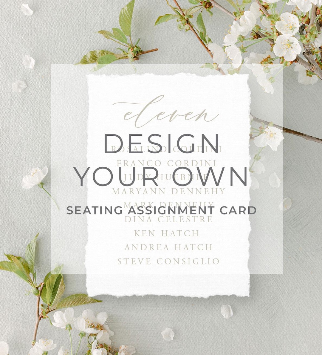Fully Customizable Seating Chart Cards, Seating Assignment Cards, Find ...