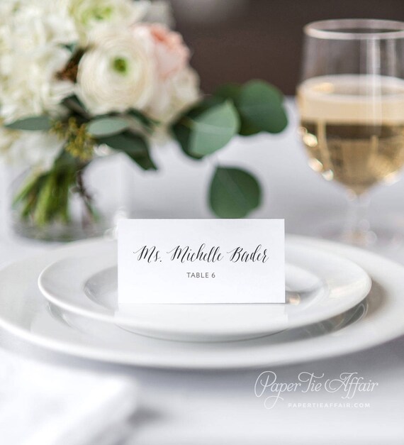 What are place cards for weddings | Beachweddingtips.com