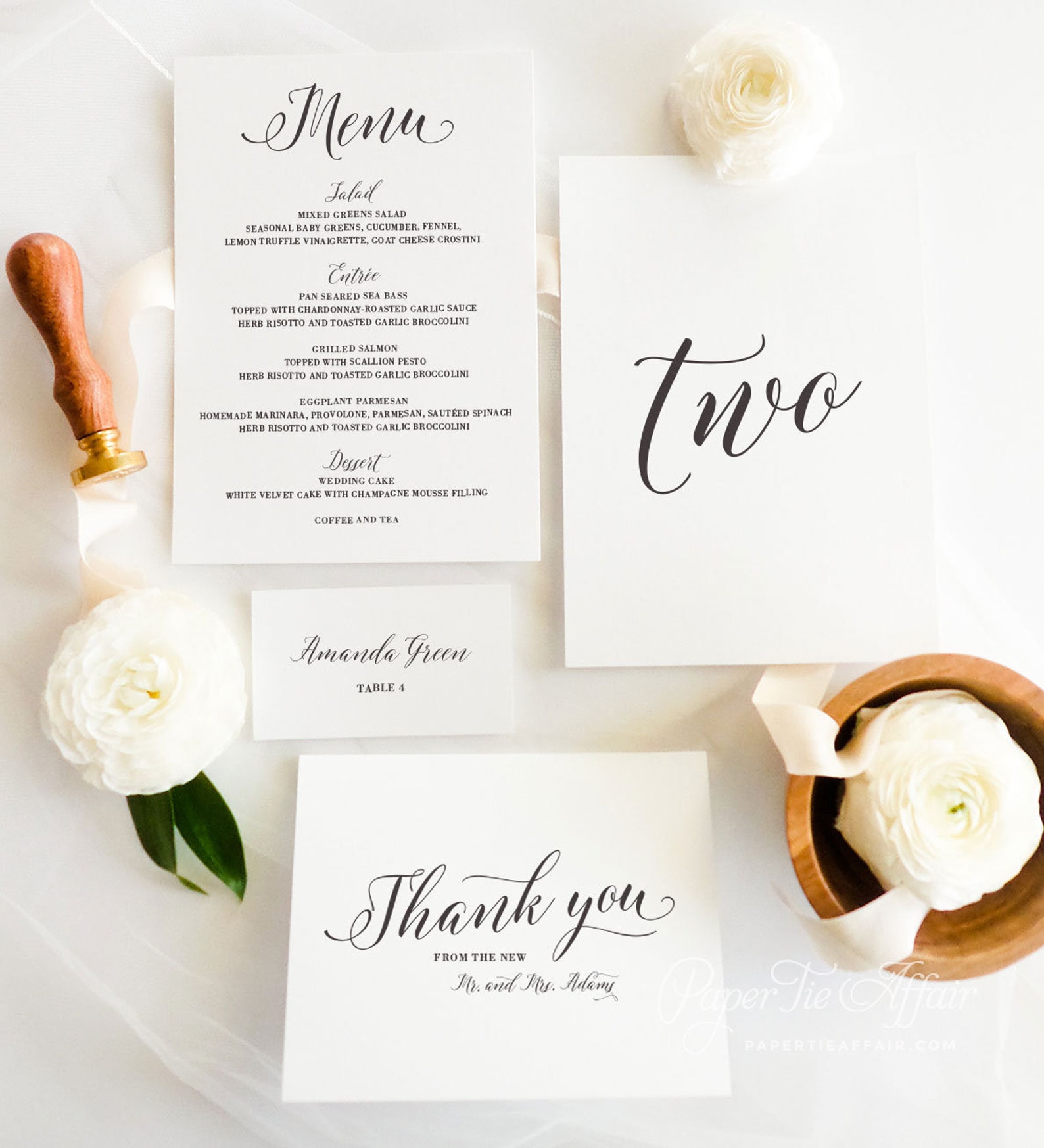 Wedding Programs Wedding Day Program Card Printed Ceremony - Etsy