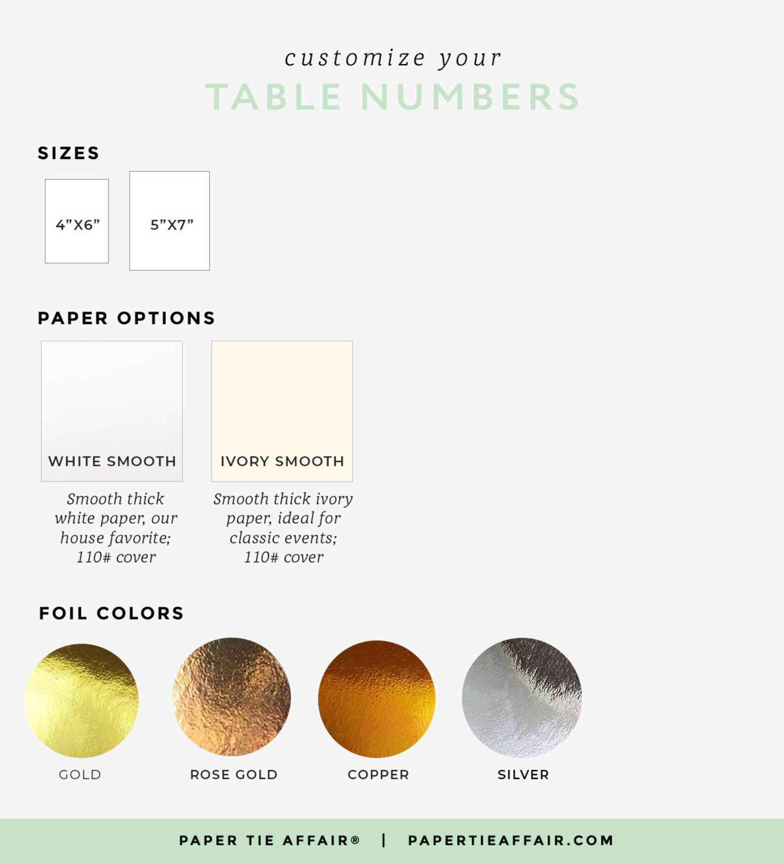 Gold Foil Table Numbers Wedding Table Cards Table Number | Etsy