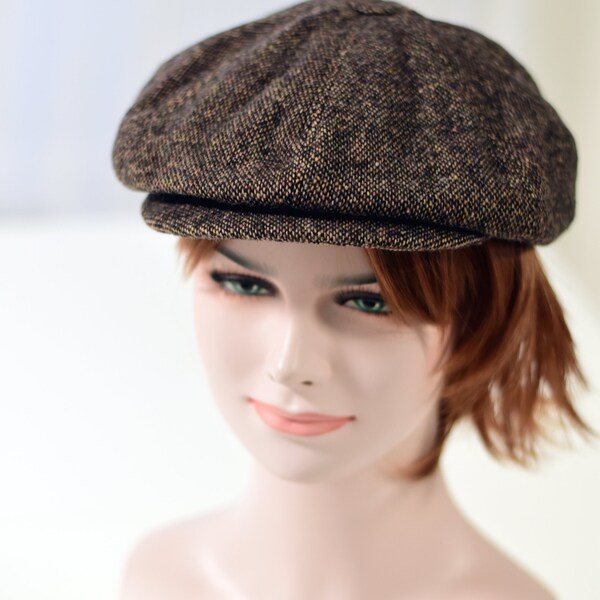 Tweed Cap - Etsy