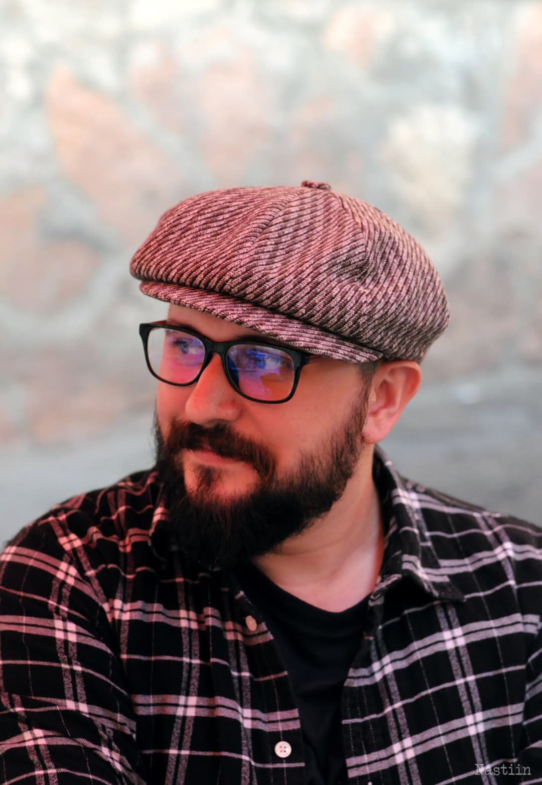 Mens Newsboy Cap Womens Newsboy Hat Boys Newspaper Boy Hat Baker Boy ...