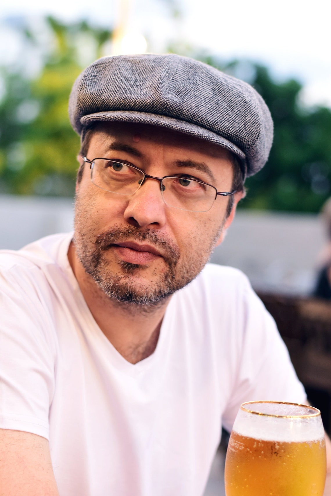 Grey Tweed Newsboy Cap Peaky Blinders Style News Paper Boy - Etsy