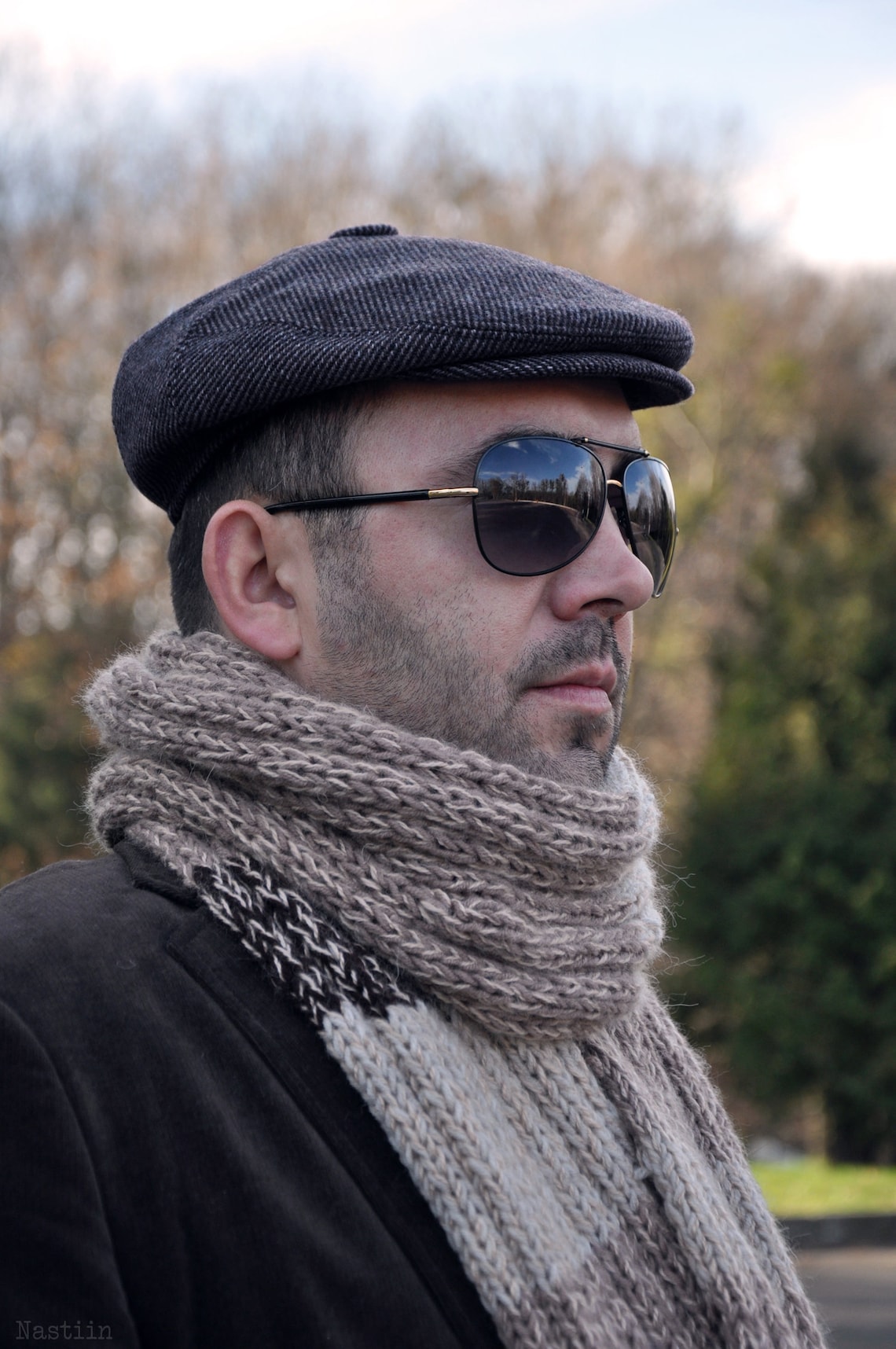 Navy Newsboy Hat Unisex Newspaper Boy Cap Dark Blue Mens - Etsy Israel