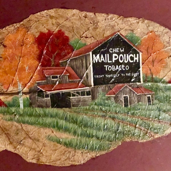 Tobacco Barn Painting - Etsy