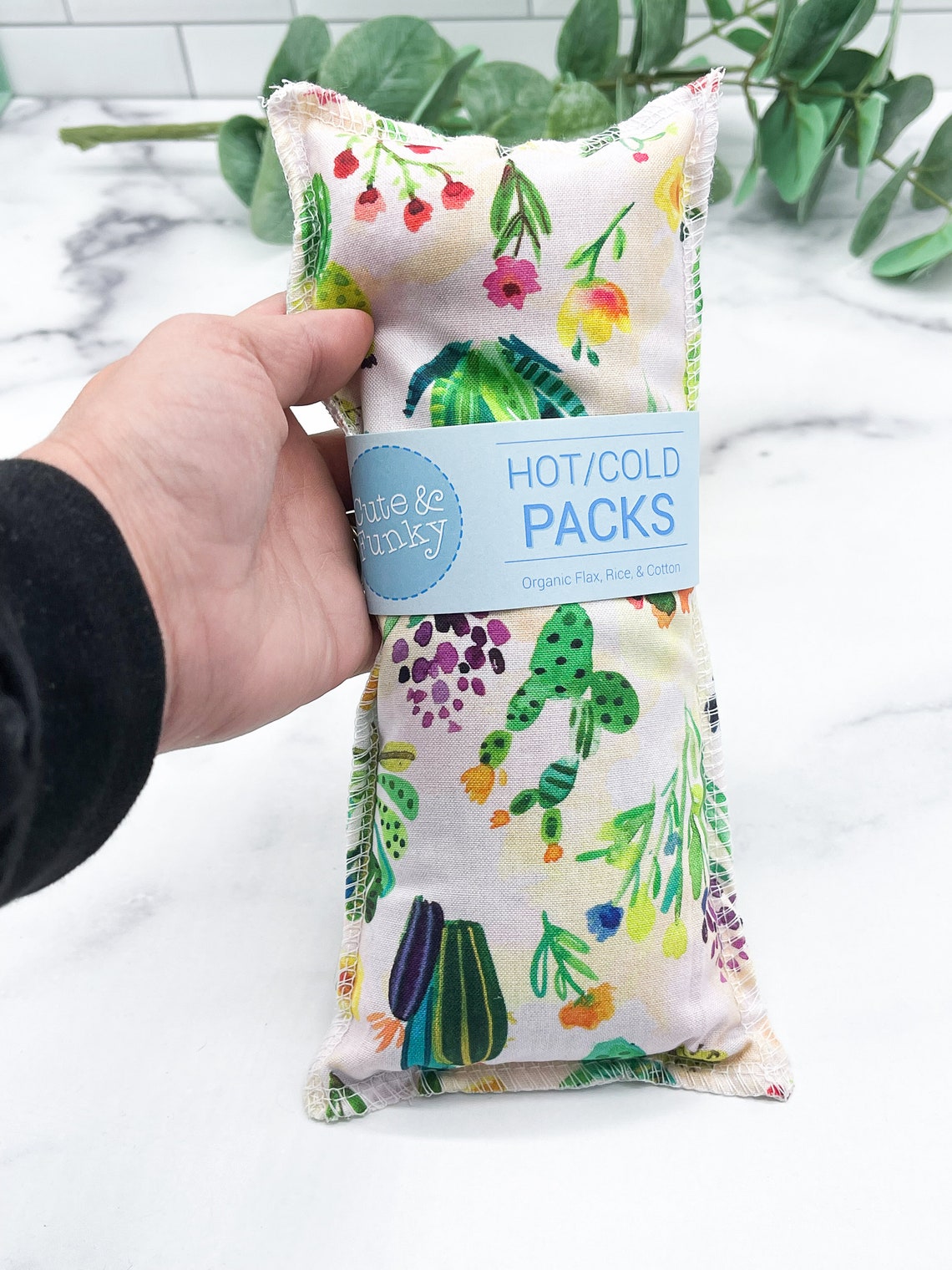 Heat Pack - Organic Flax and Rice - Microwave Heating Pad - Etsy