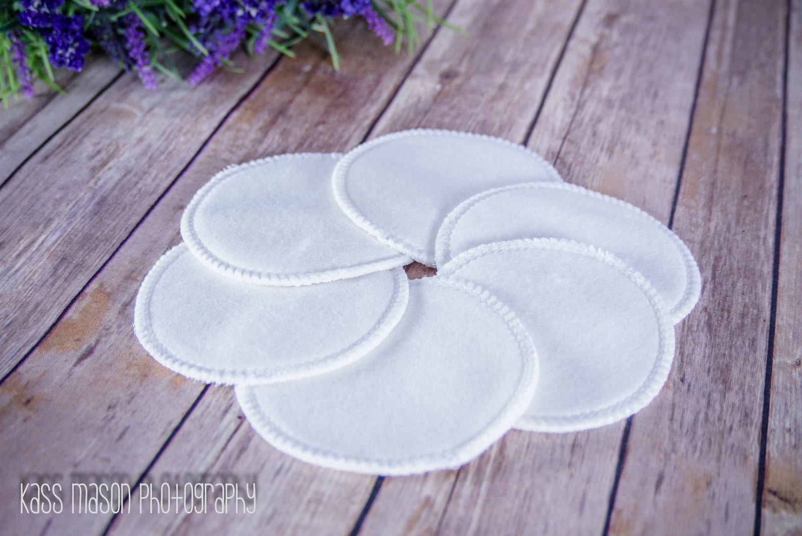 Organic Reusable Face Pads Set of 6 Washable Organic Bamboo - Etsy