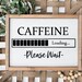 Caffeine Loading Coffee SVG / Coffee SVG / Coffee Station Svg - Etsy
