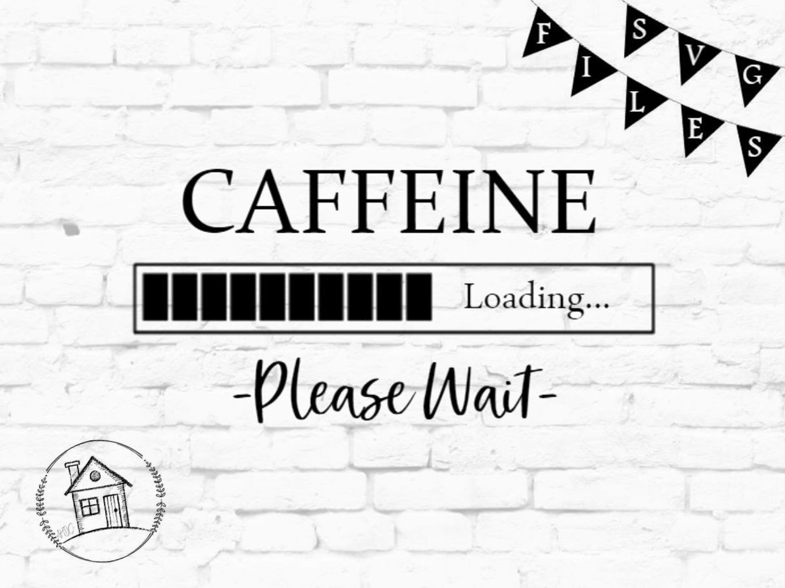 Caffeine Loading Coffee SVG / Coffee SVG / Coffee Station Svg - Etsy