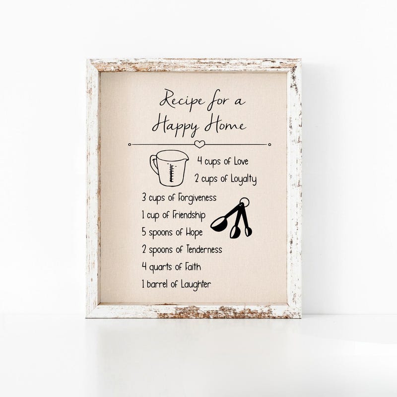 Recipe Svg - Etsy
