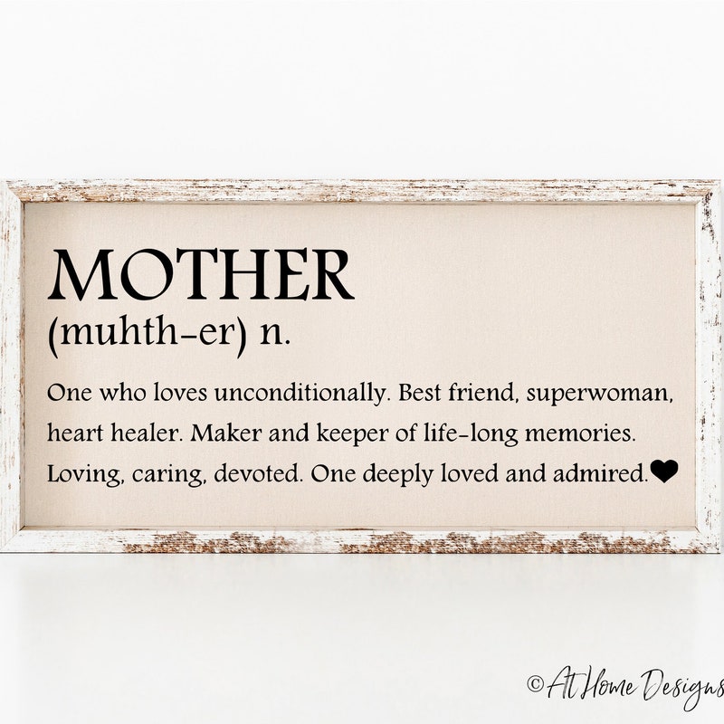 Mother Definition - Etsy