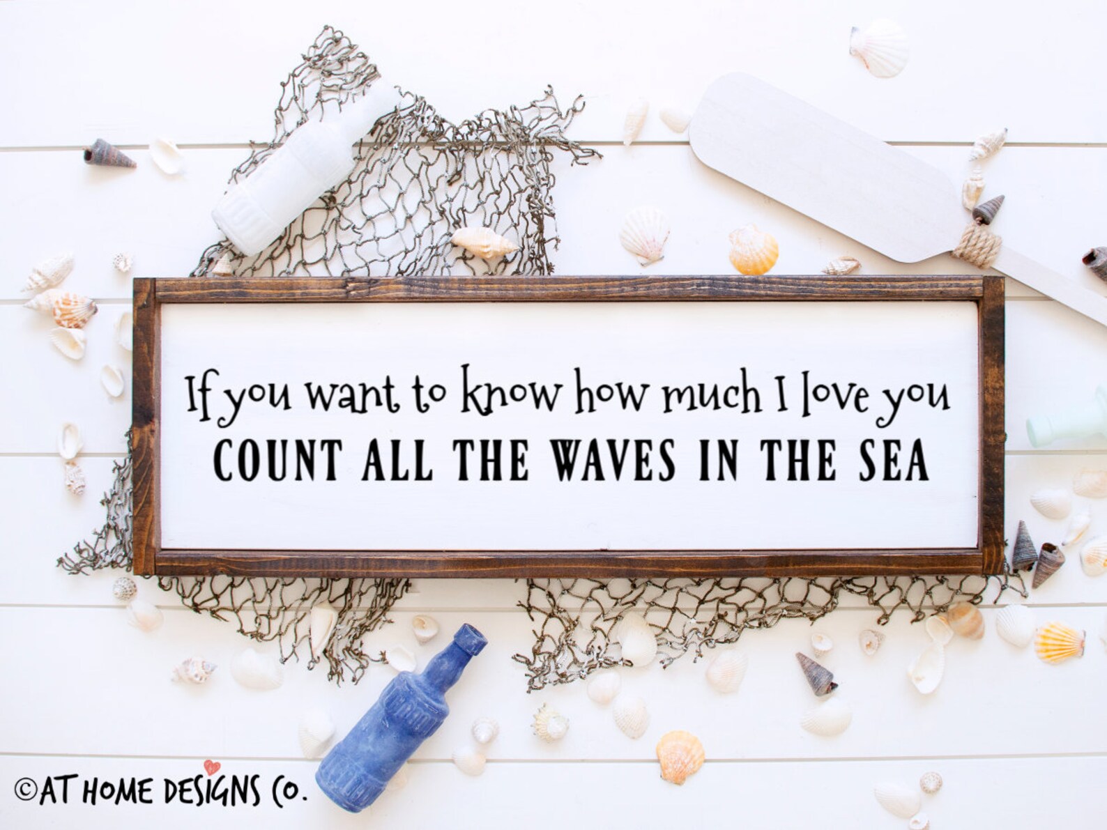 If You Want to Know How Much I Love You Count All the Waves in - Etsy