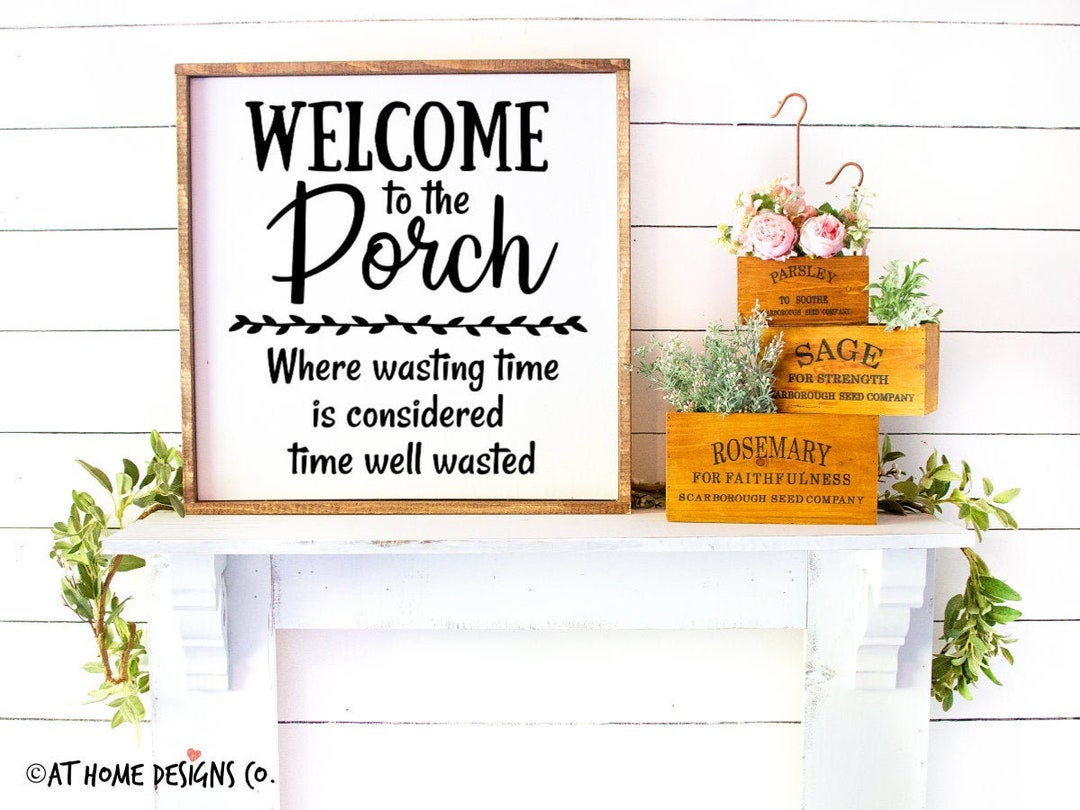 Welcome to the Porch SVG / Porch SVG / Porch Sign / Porch - Etsy