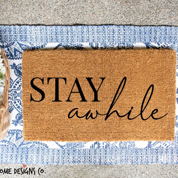 Stay Awhile - Etsy