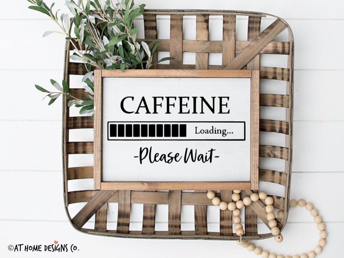 Caffeine Loading Coffee SVG / Coffee SVG / Coffee Station svg | Etsy