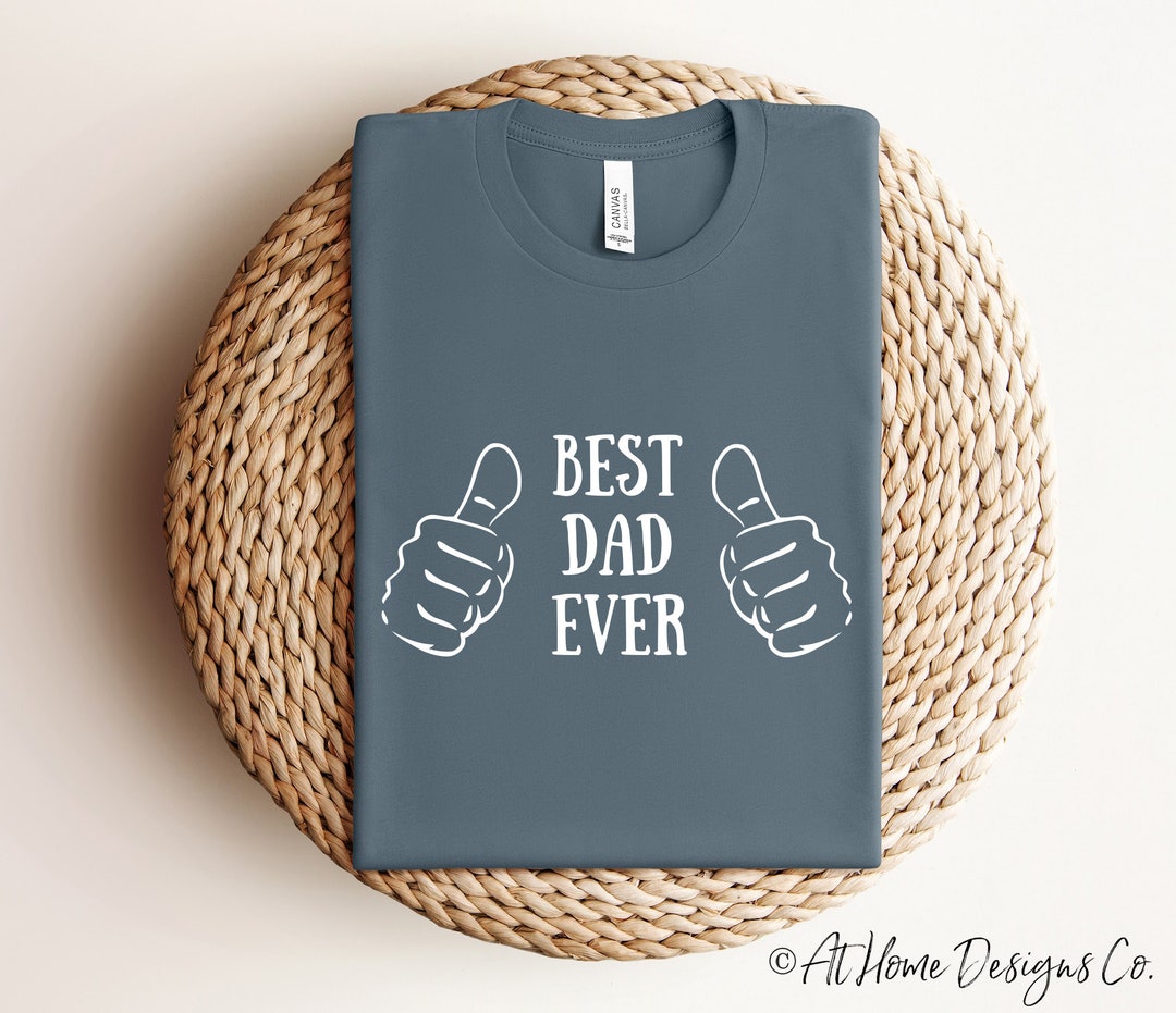 Mejor papá de todos los tiempos SVG / Día del Padre SVG / Papá svg / Camisa para papá / Taza del ...