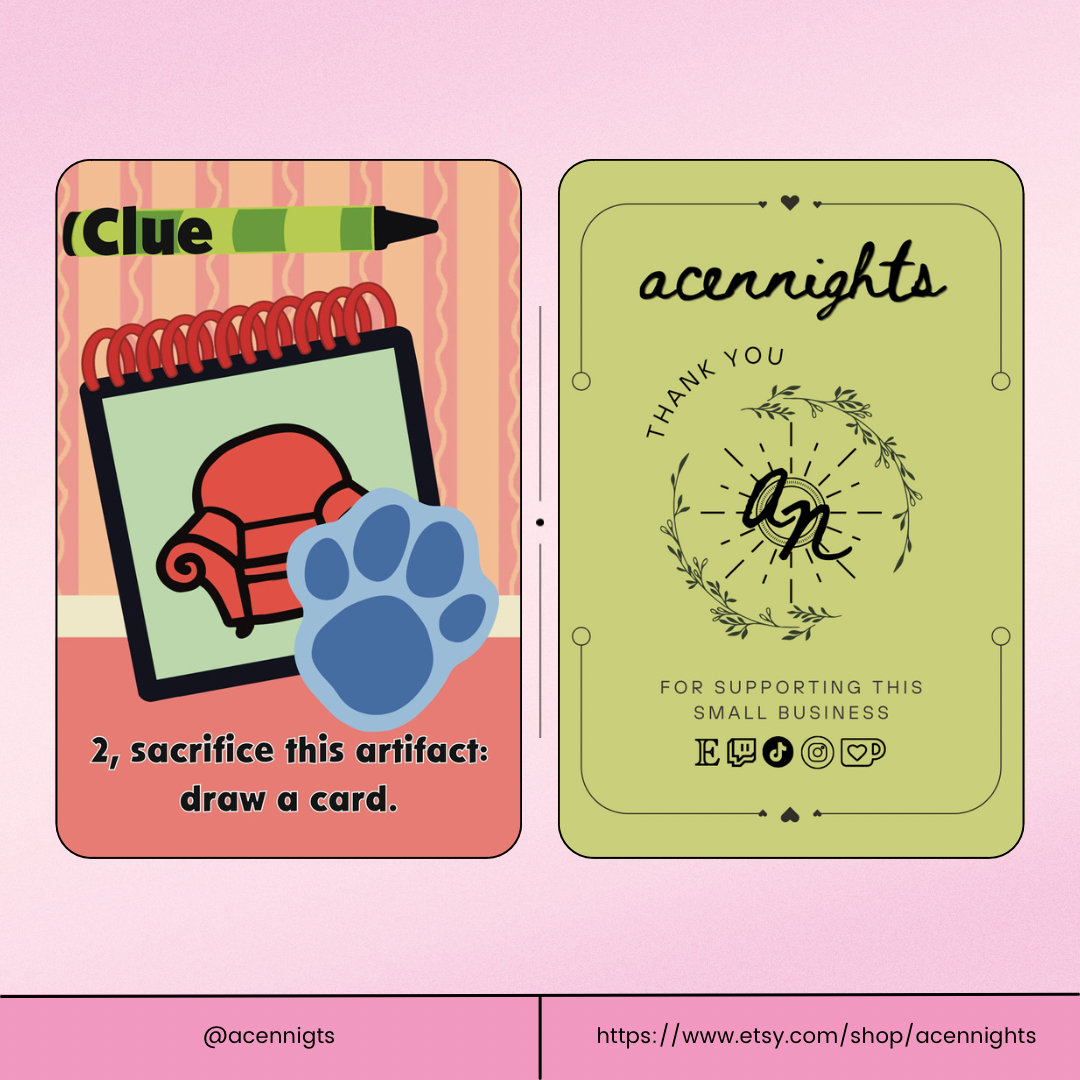 MTG Blue’s Clues Token - Etsy