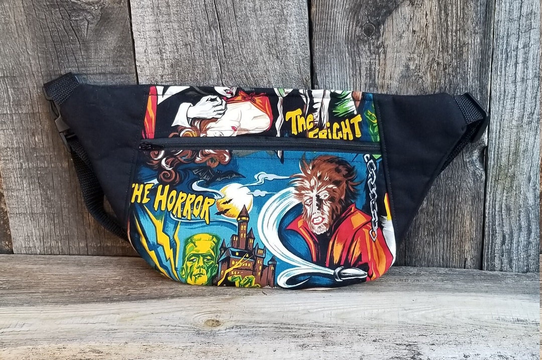 Classic Monster Fanny Pack, Hip Pack, Park Bag - Etsy
