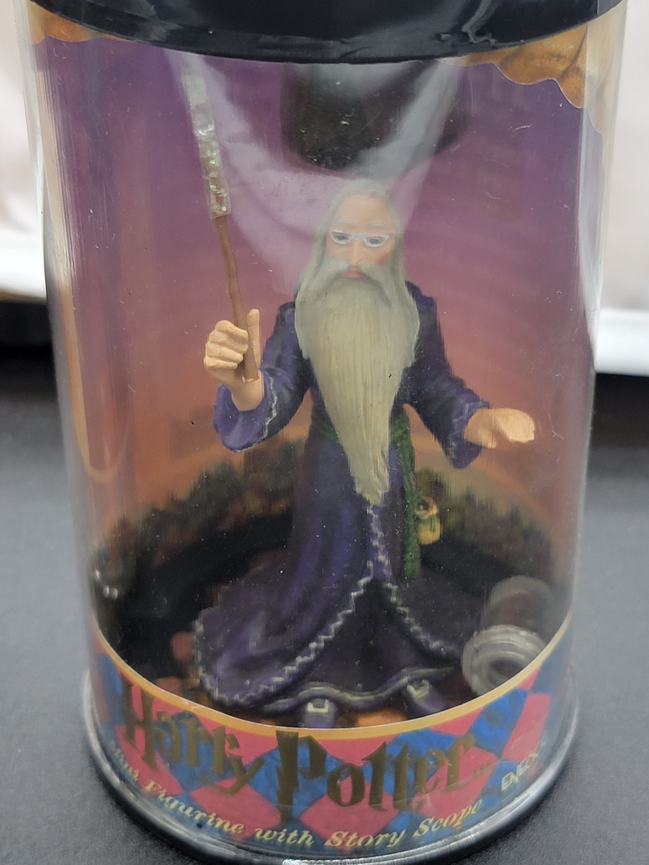 Harry Potter Mini Figure With Story Scope Dumbledore & Hermione Enesco ...