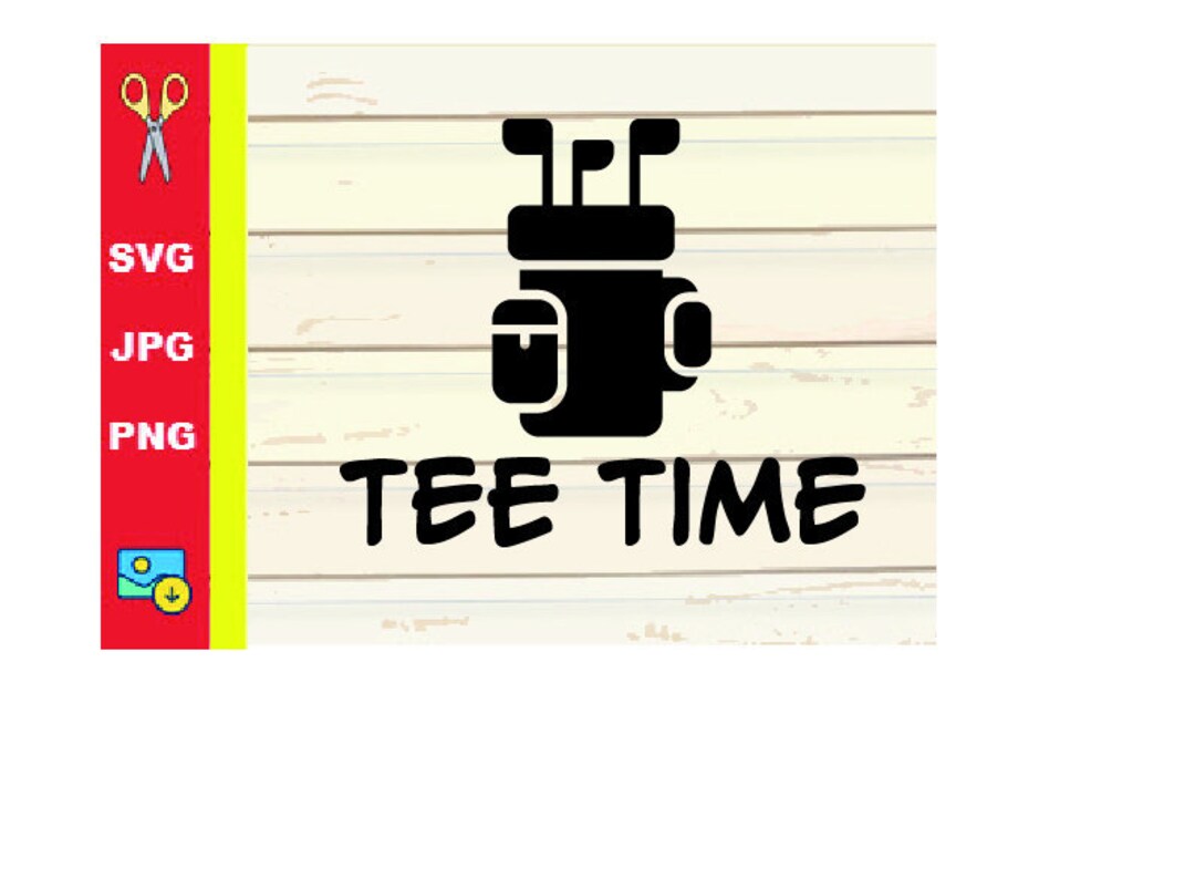 Golf Bag Tee Time SVG Golf Tee Timesvg Sports SVG Cut File svg, Png ...