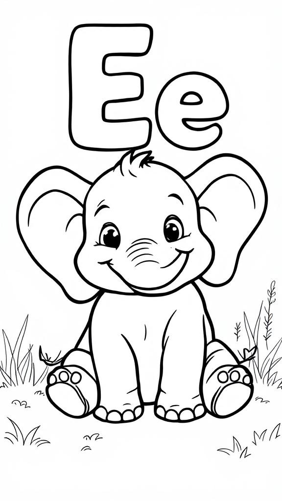 Children's Coloring Pages Easy Simple and Fun Printable Pages - Etsy