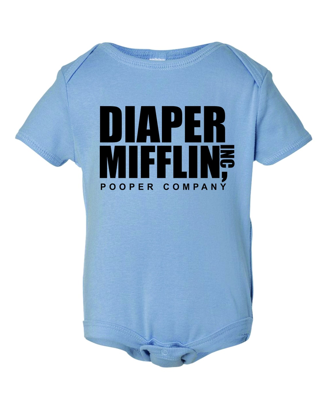 Diaper Mifflin Pooper Company the Office Onesie - Etsy
