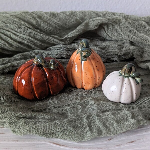 Ceramic Pumpkin - Etsy