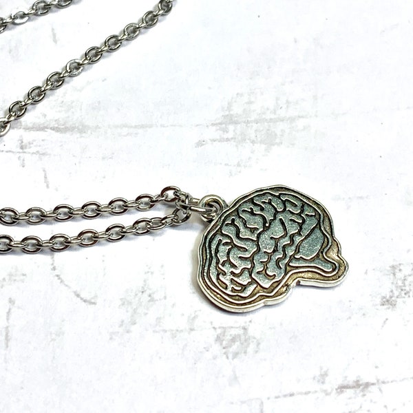 Brain Necklace - Etsy