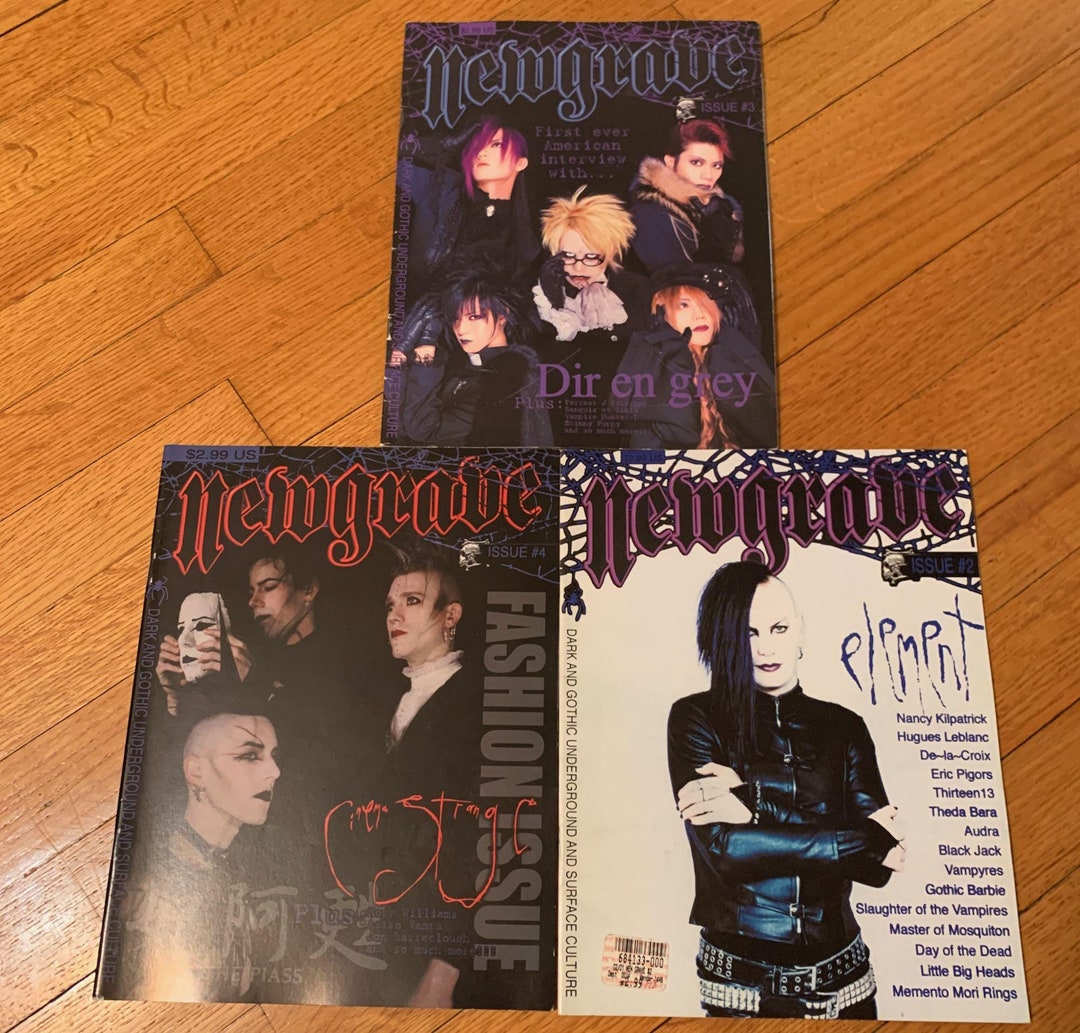 New Grave Goth Magazine - Etsy