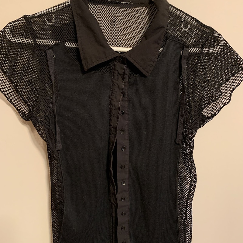 Fishnet Shirt - Etsy