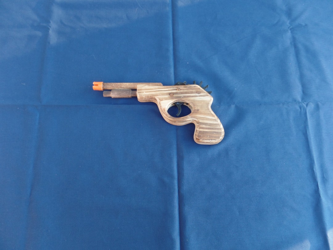 Toy Rubber Band Hand Gun - Etsy