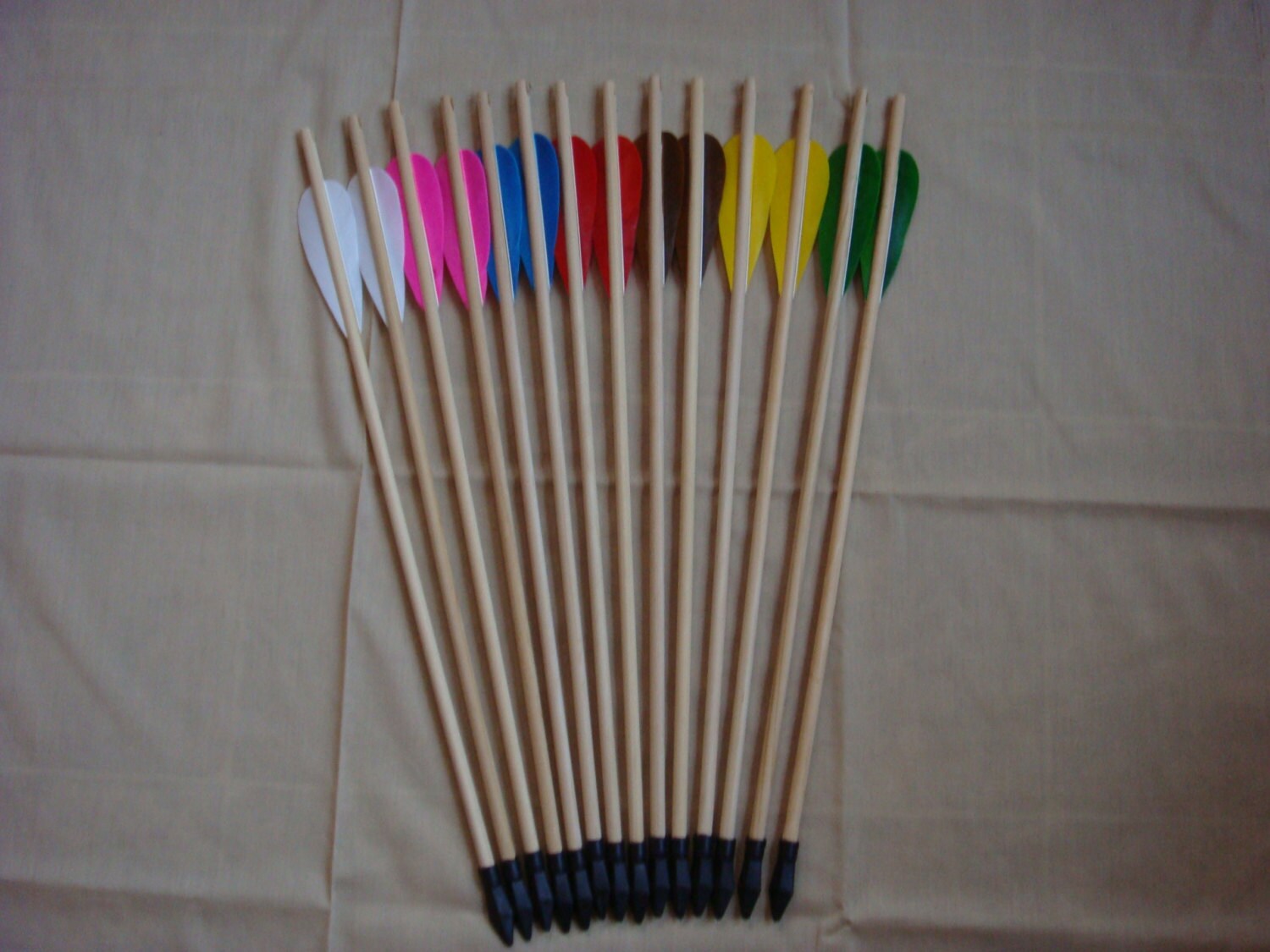 3 Children's Wooden Toy Arrows - Etsy