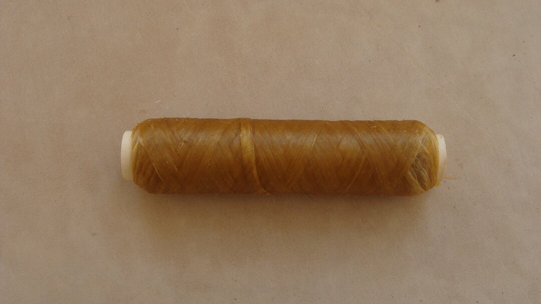 Artificial Sinew 20 Yard Bobbin-natural LIGHT BROWN - Etsy