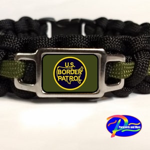 Thin Green Line US Border Patrol Federal Agency USBP Officer Agent ...