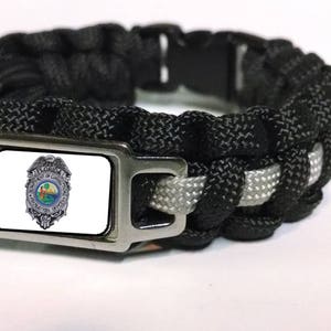 Thin Silver Line Florida Department of Corrections FDOC Patch and Badge ...