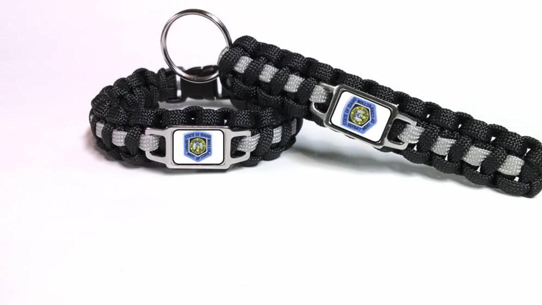 Thin Silver Line Idaho Department of Corrections IDOC Patch Paracord ...